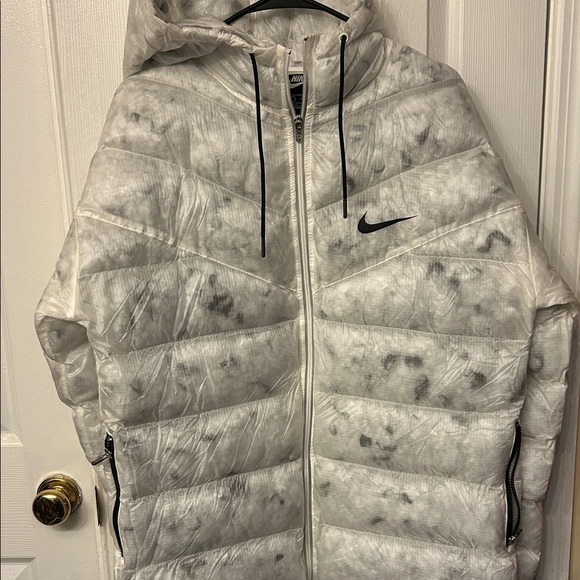 Nike | Jackets & Coats | Nike Marble Effect Puffer Jacket | Poshmark